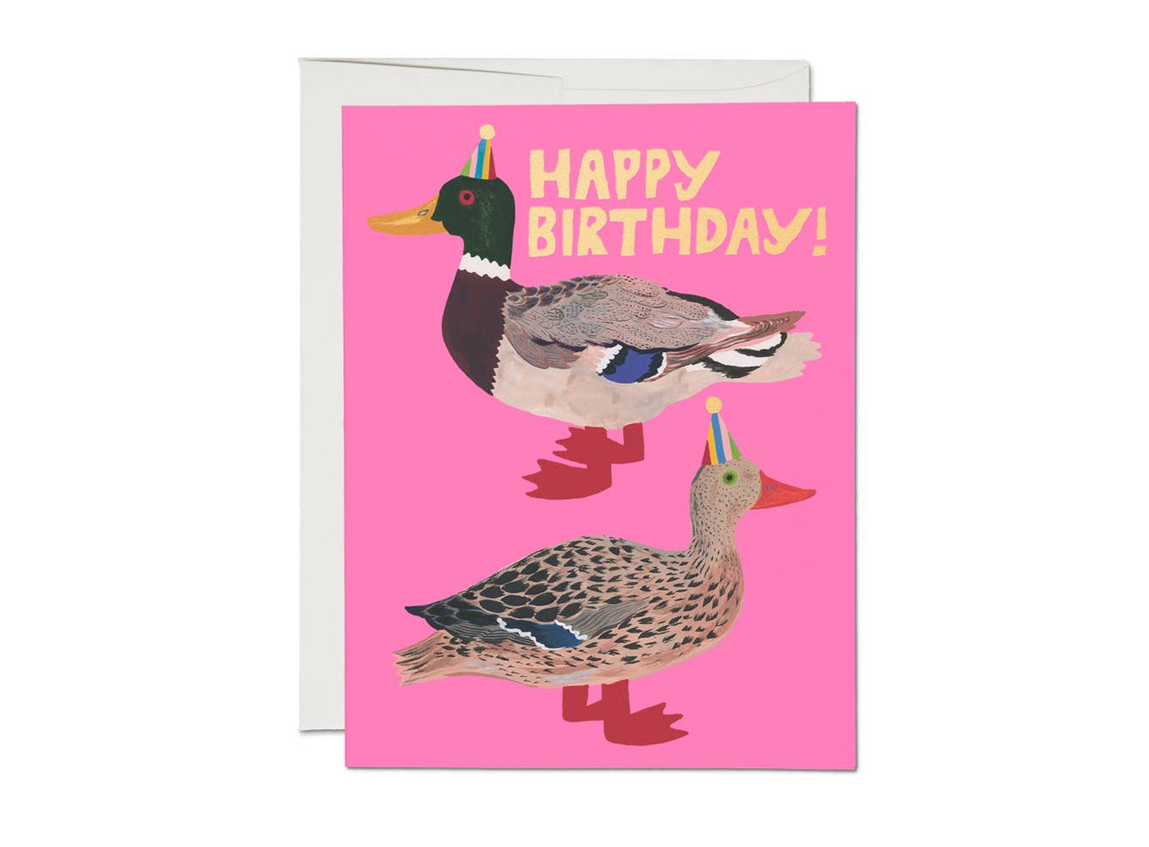 Quacky Birthday Greeting Card - Red Cap Cards – Findings Market
